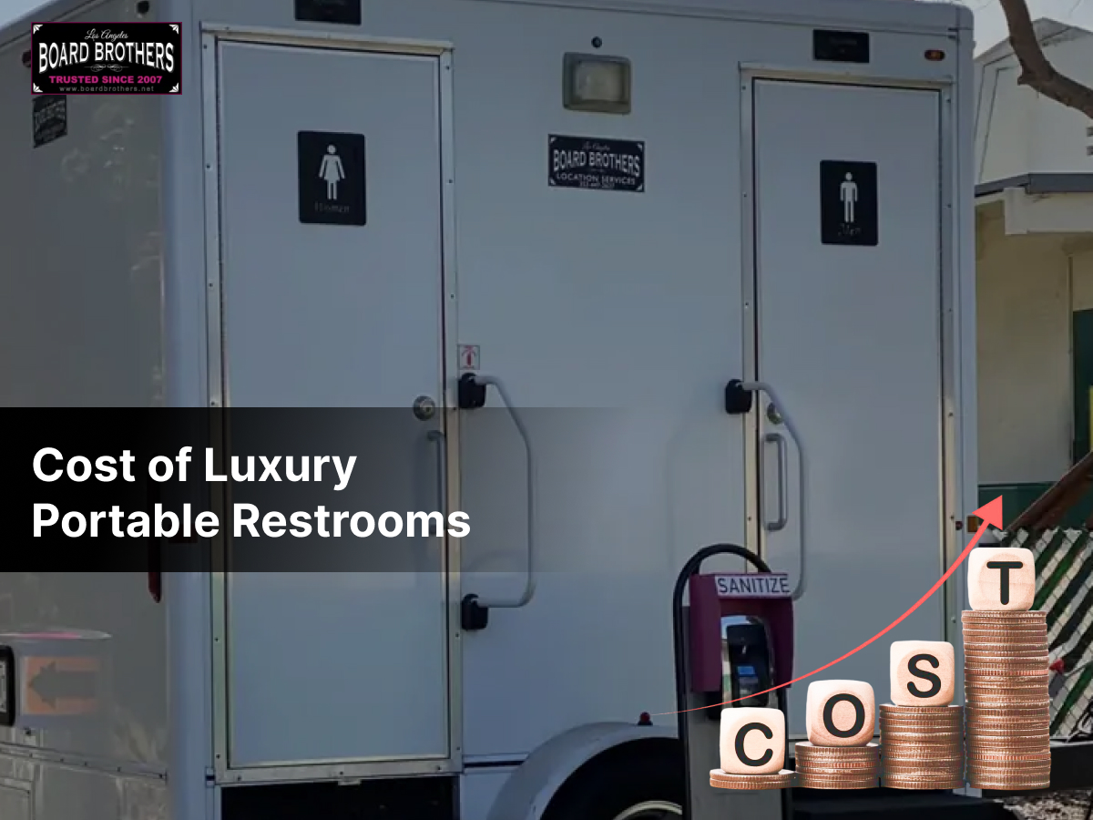 Luxury Portable Restrooms Los Angeles: Costs and Benefits