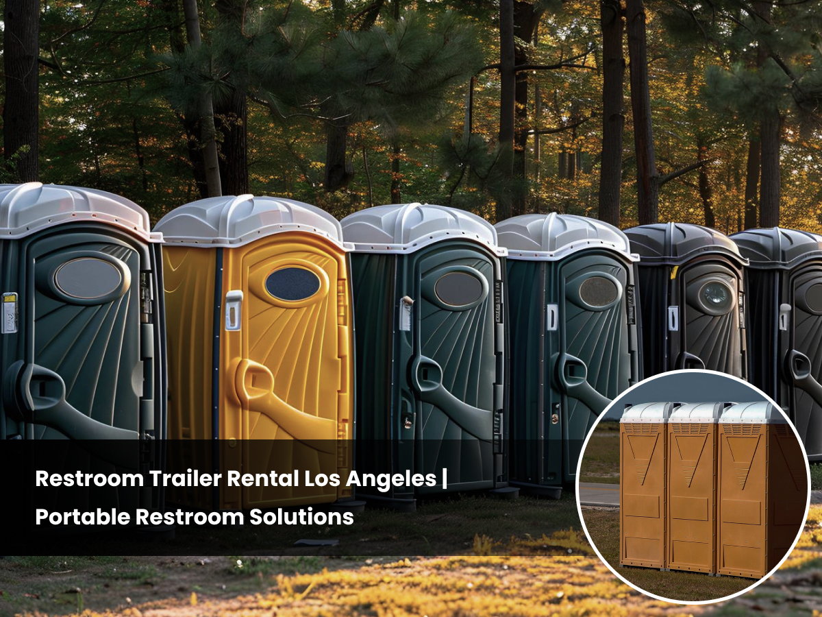 Restroom Trailer Rental LA | Portable Solutions
