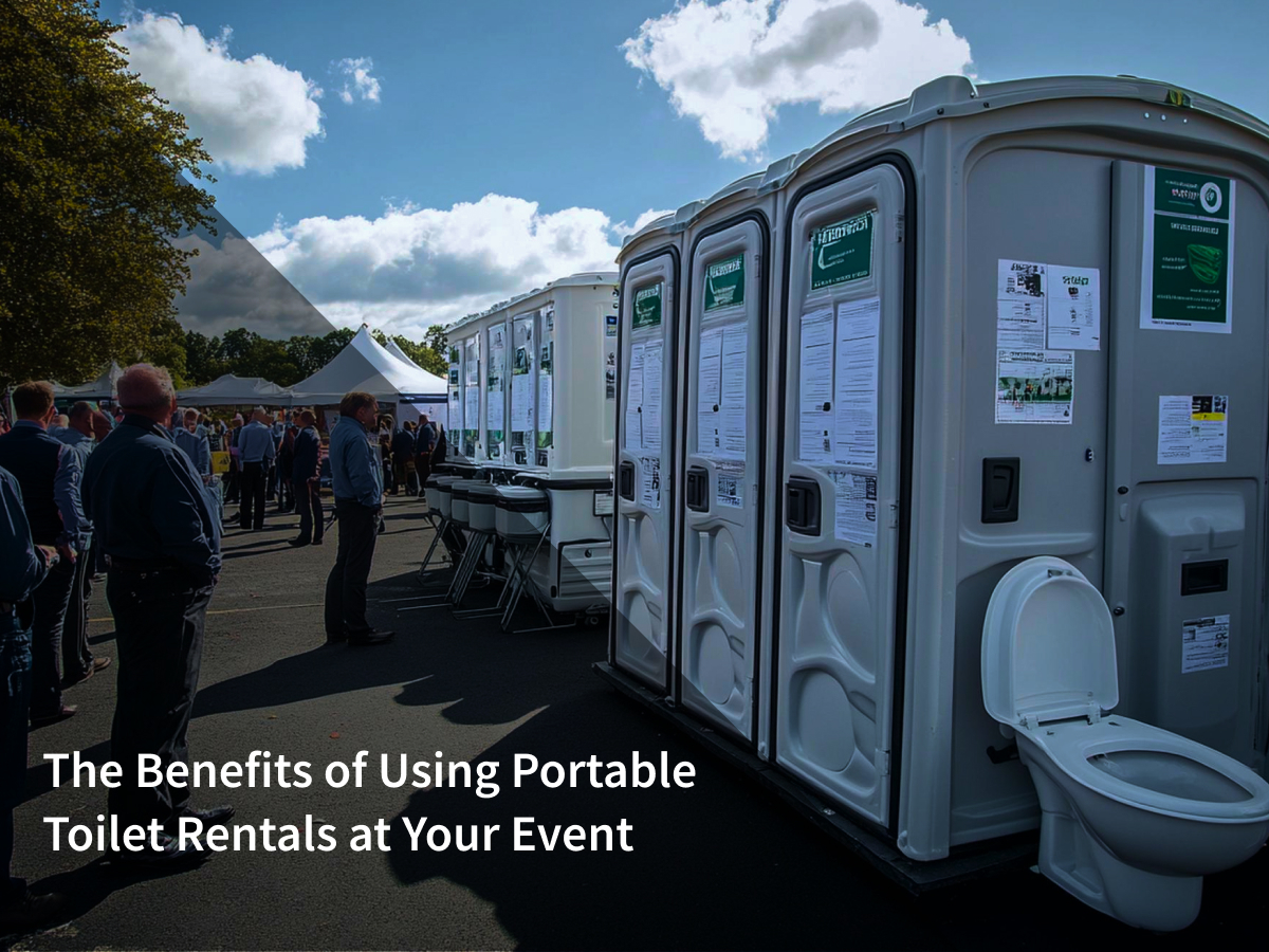 Why Portable Toilet Rentals Improve Your Event Experience