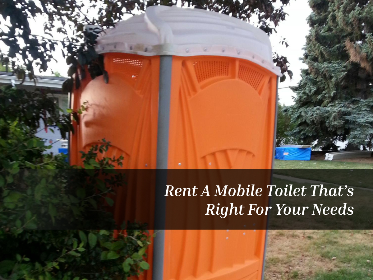 Rent a Mobile Toilet for Events and Outdoor Needs Guide