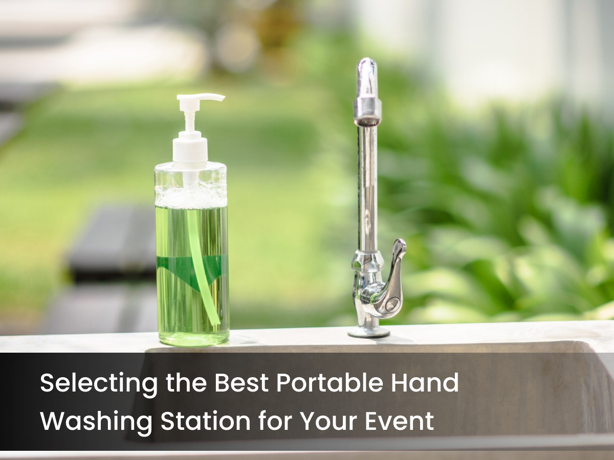 Best Portable Hand Washing Station for Events | Board Brothers