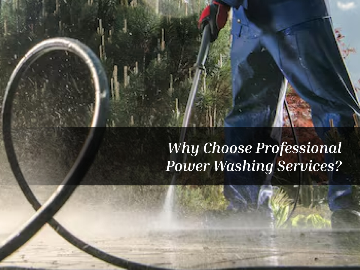 Top Reasons to Choose Professional Power Washing Services